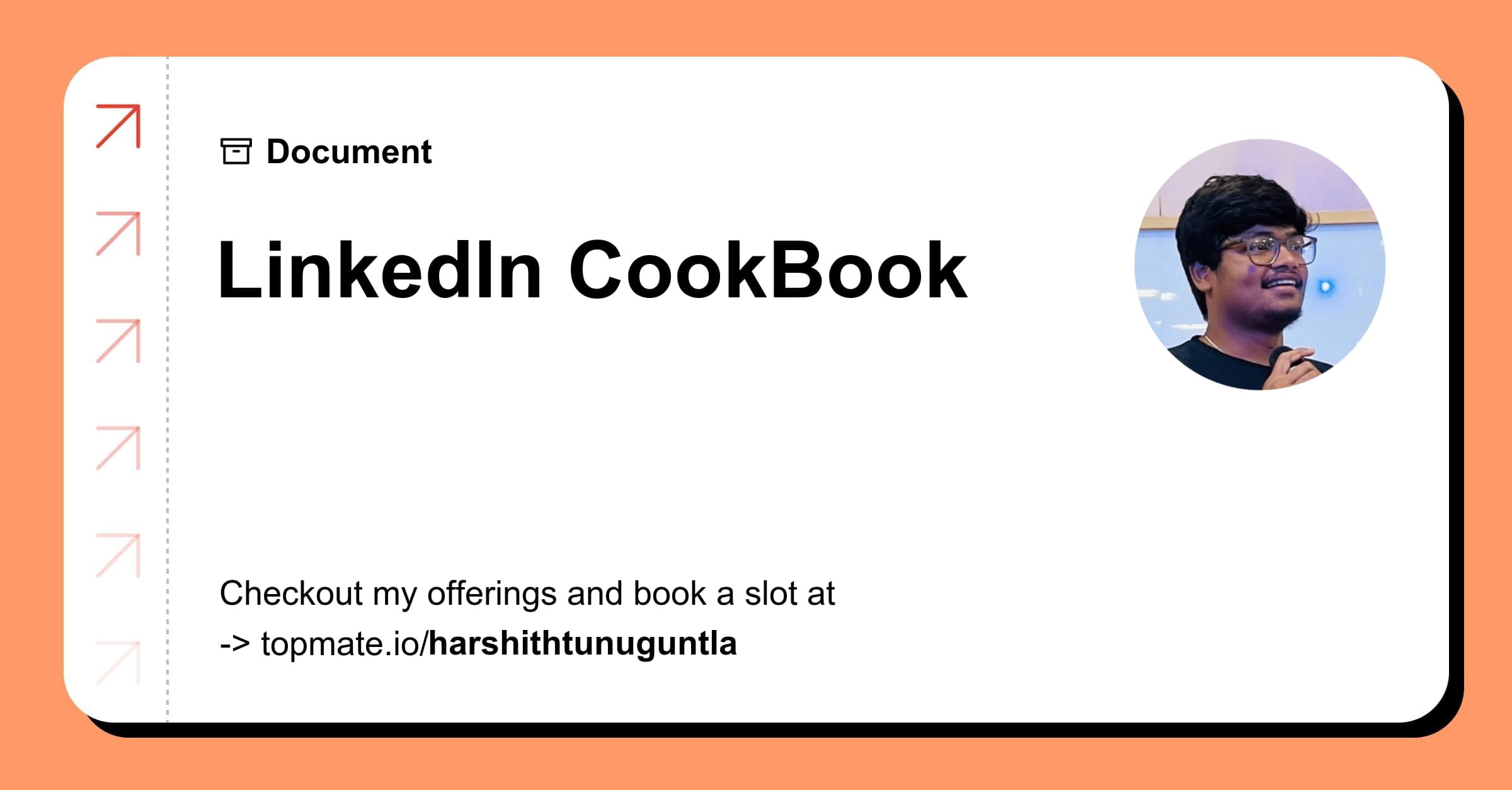 LinkedIn CookBook with Harshith Sai